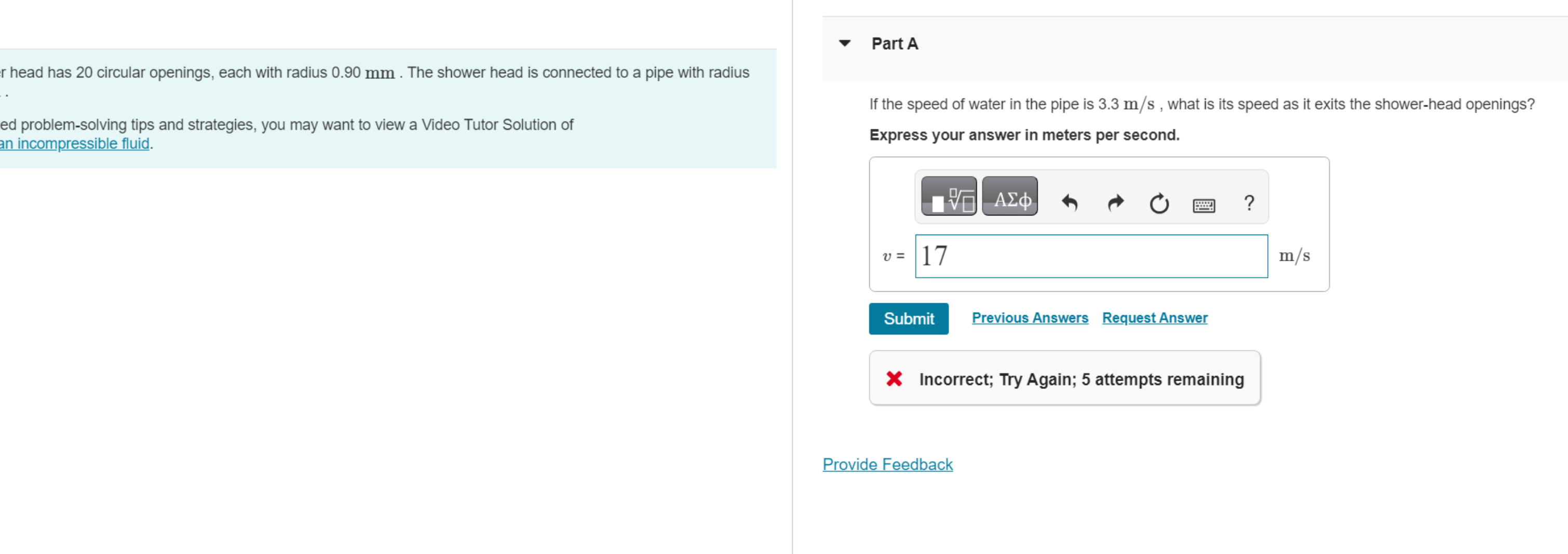 Solved r head has 20 ﻿circular openings, each with radius | Chegg.com