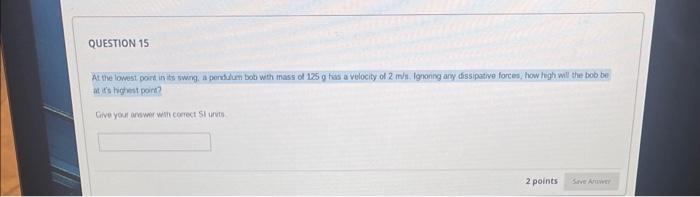 Solved it is highest poin? Give your arswin whin coerect 51 | Chegg.com