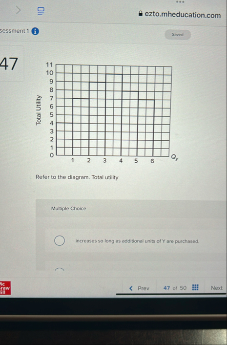 ezto.mheducation.comsessment 1iRefer to the diagram. | Chegg.com