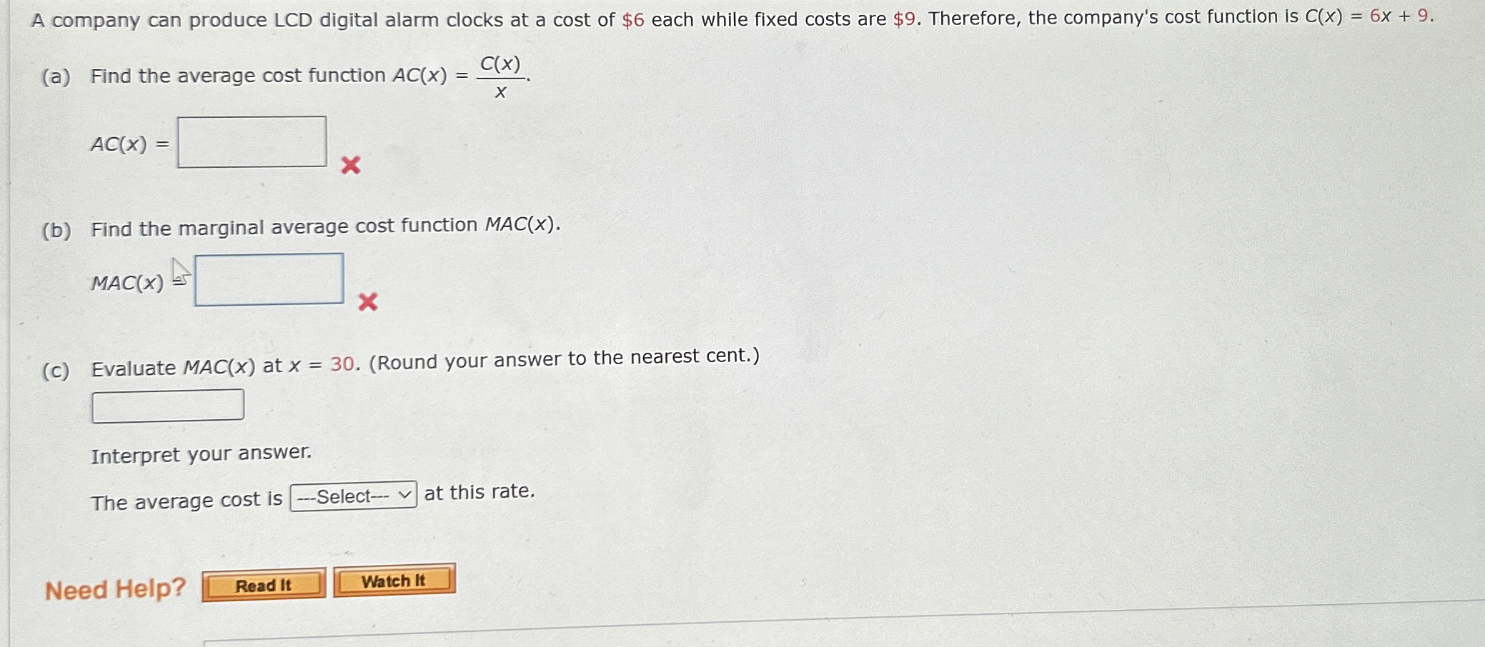 Solved A company can produce LCD digital alarm clocks at a | Chegg.com