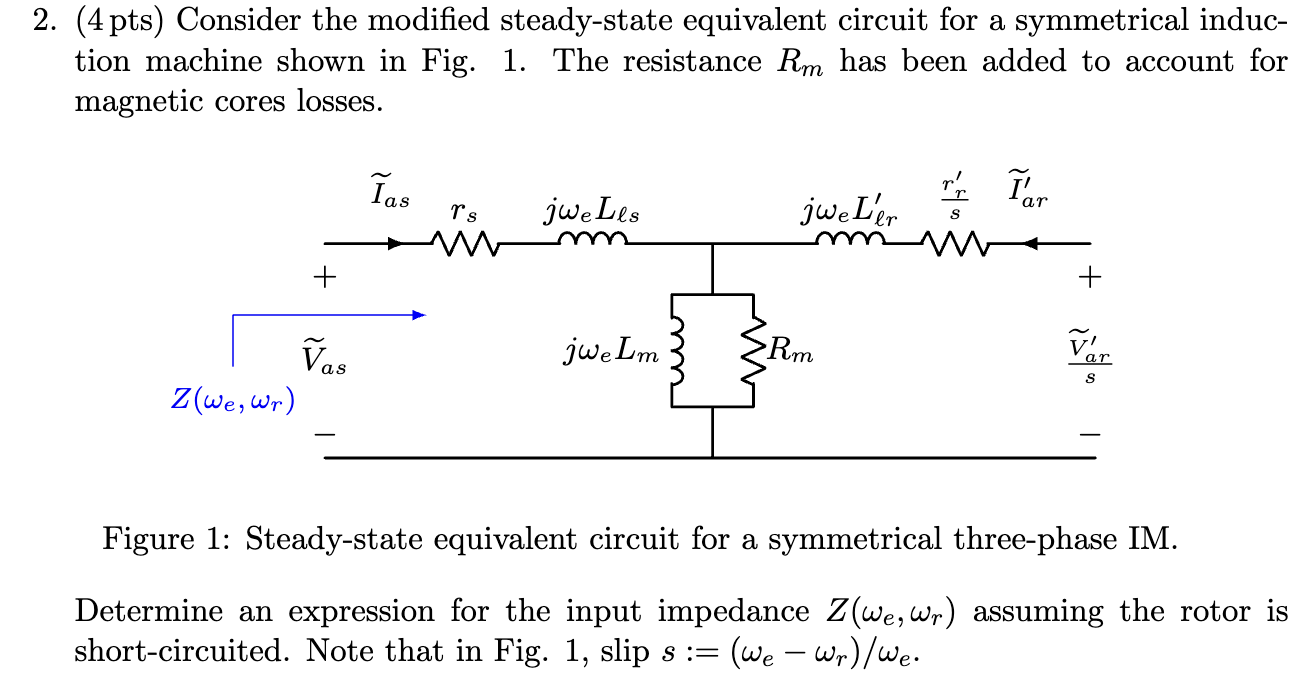 Solved ( 4 pts ) ﻿Consider the modified steady-state | Chegg.com