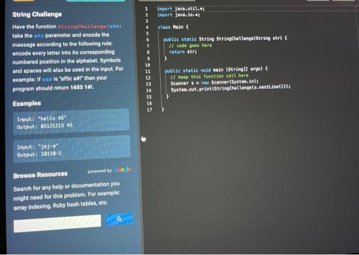 Solved Browse Resources Search for any help or documentation | Chegg.com