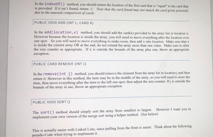 Solved Please help with Java. I need a LinkedList class with | Chegg.com