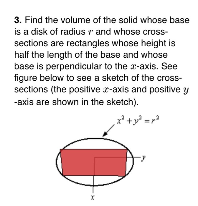 Solved Section 6-5 : More Volume Problems - Assignment | Chegg.com Solved Section 6-5 : More Volume Problems - Assignment | Chegg.com