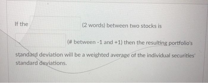Solved Question 6 1 pts A stock's undiversifiable risk is | Chegg.com
