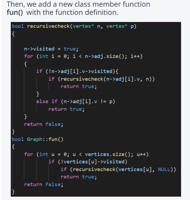 #ifndef GRAPH_H #define GRAPH_H #include struct | Chegg.com