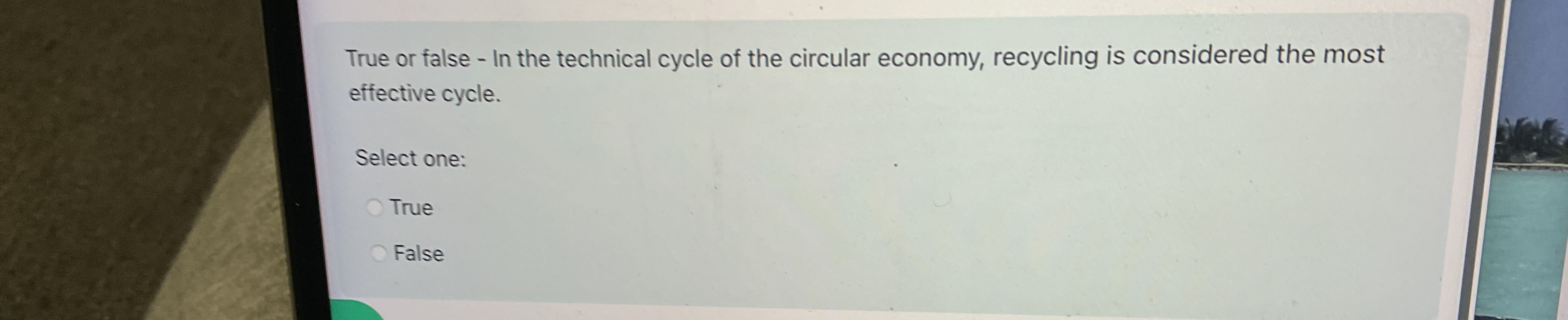 Solved True or false - ﻿In the technical cycle of the | Chegg.com