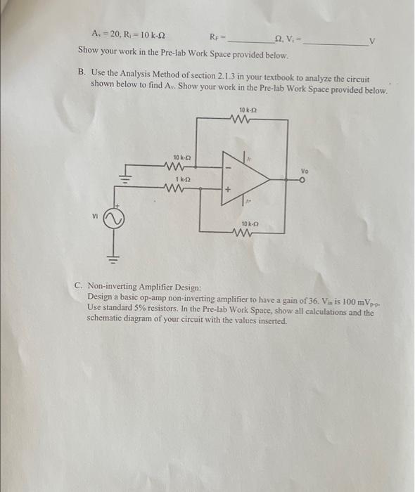 Discussion: The non-inverting amplifier produces a 0 | Chegg.com