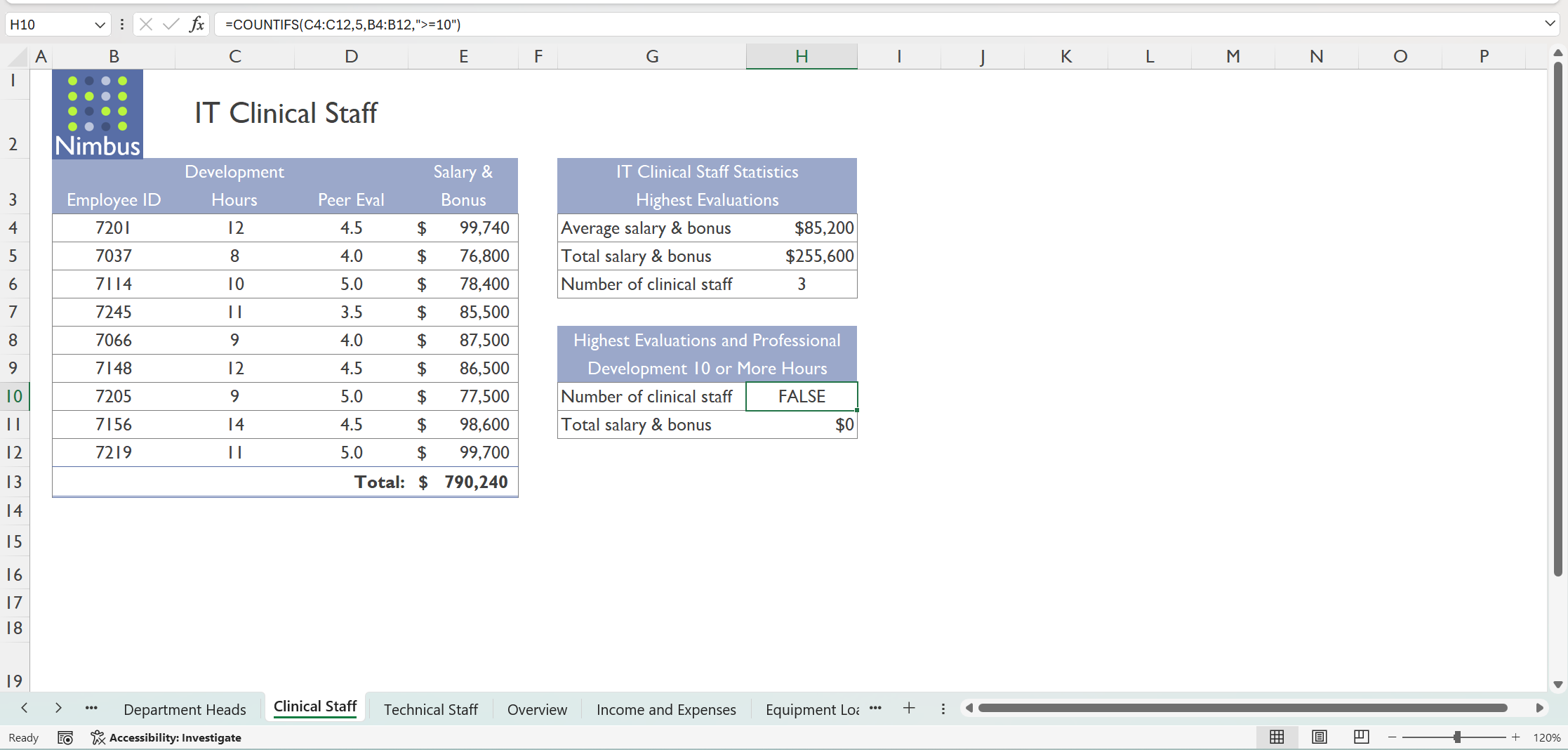Solved 6. ﻿In the range G8:H11, ﻿Tanisha wants to calculate | Chegg.com