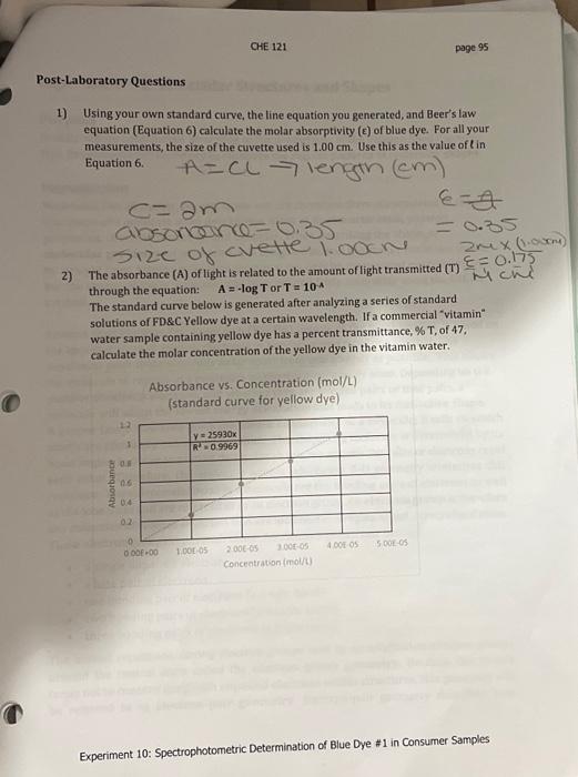 Solved can someone make sure my answers are correct and fill | Chegg.com