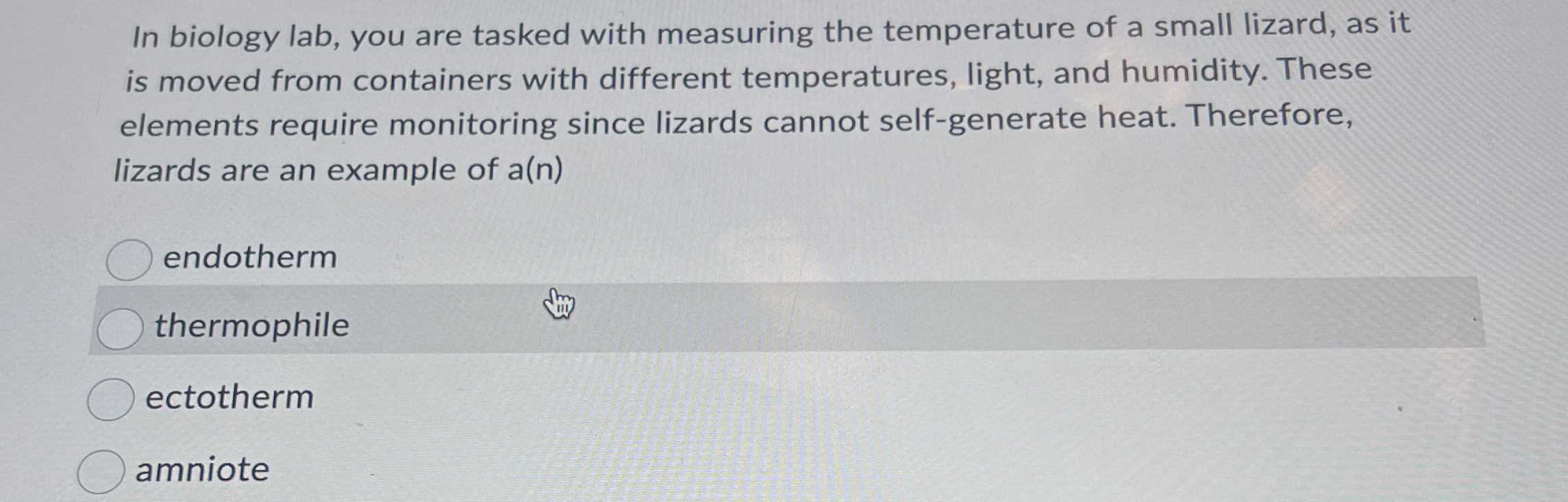 Solved In biology lab, you are tasked with measuring the | Chegg.com