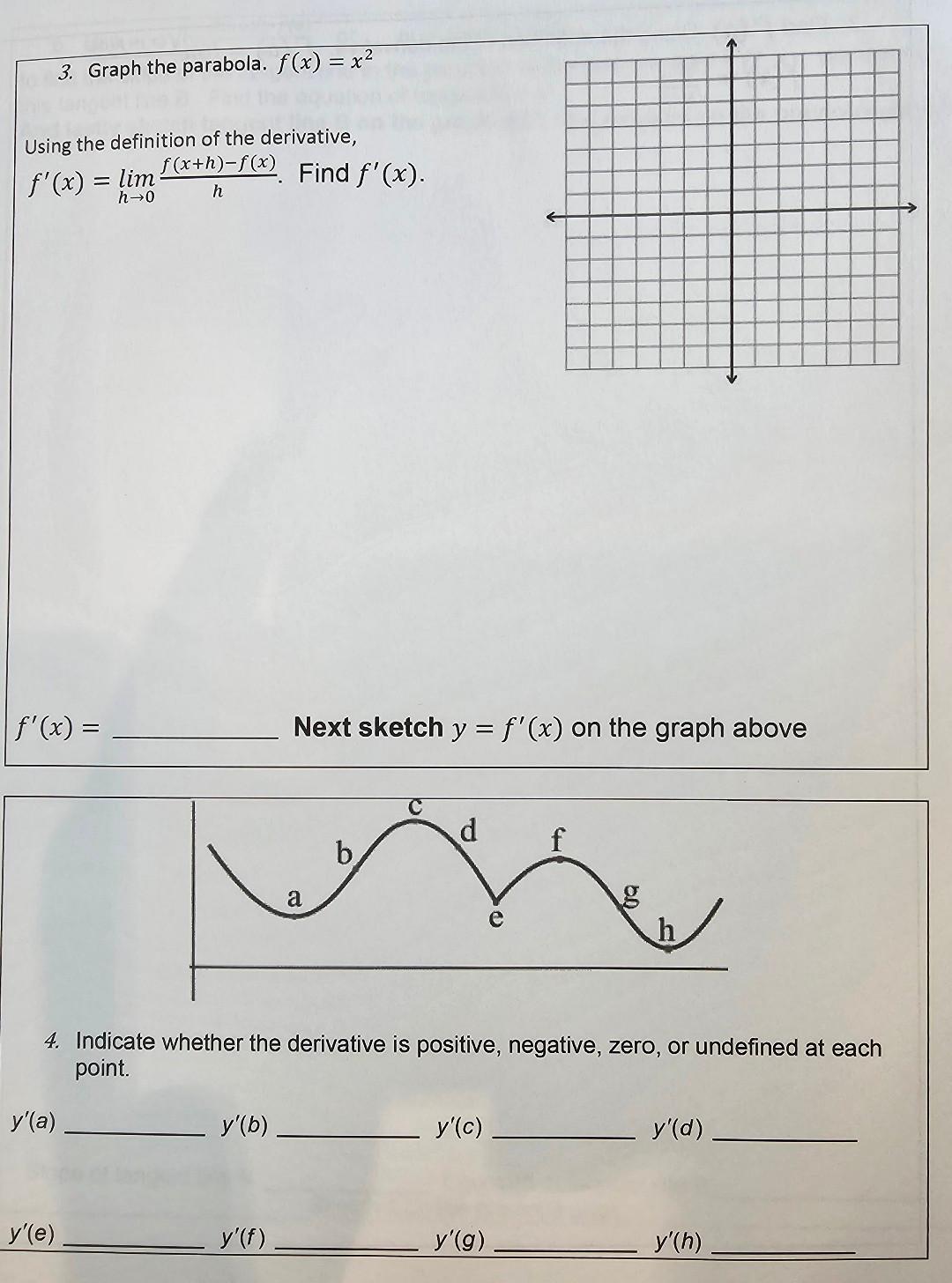 Solved 1. Given the parabola: f(x)=4x−x2 a. Find the vertex | Chegg.com