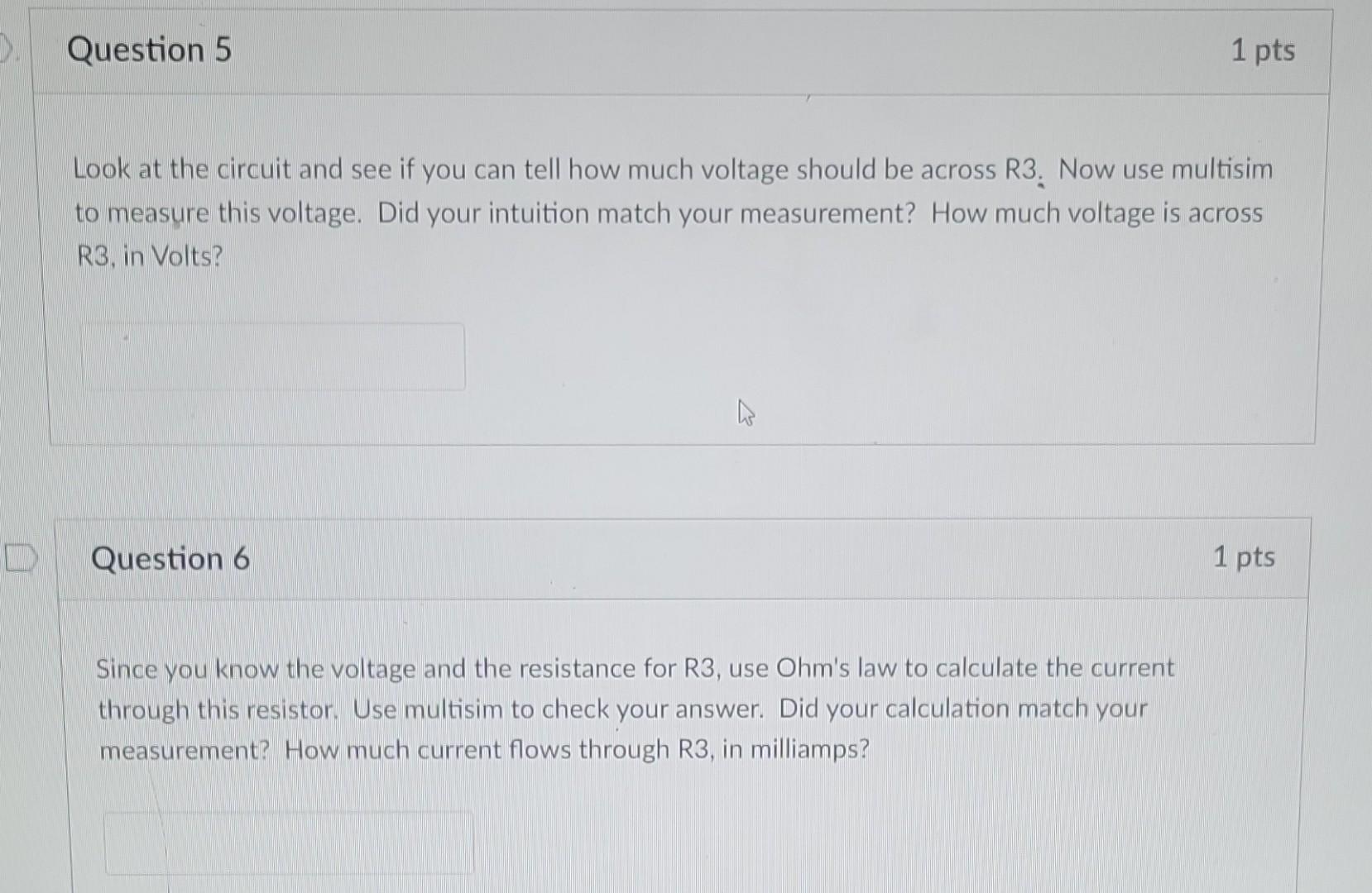 Solved Please construct this circuit in Multisim. The | Chegg.com