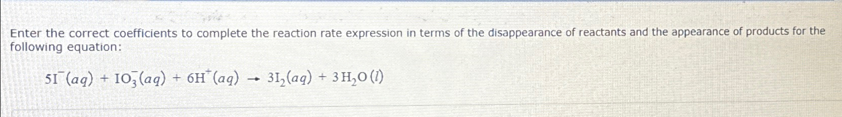 Solved Enter the correct coefficients to complete the | Chegg.com