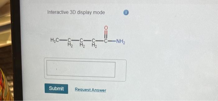 Solved Interactive 3D display mode | Chegg.com