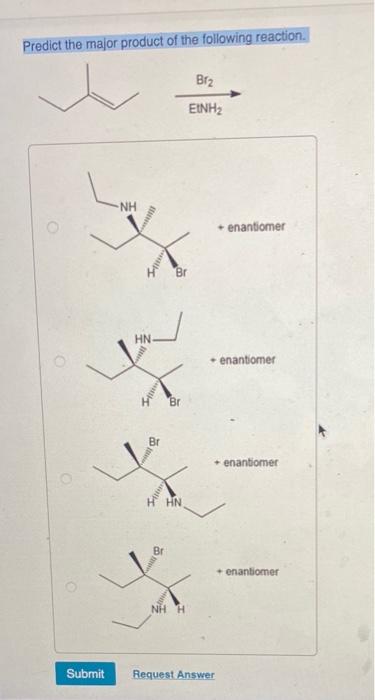 Solved Part A The following reaction affords elimination | Chegg.com