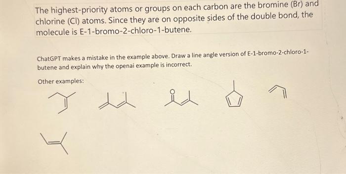 Solved Here's an example: CH3CH2CH=CHCH3 The longest | Chegg.com