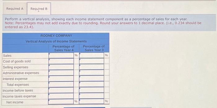 Solved Exercise 13-3A (Algo) Horizontal and vertical | Chegg.com
