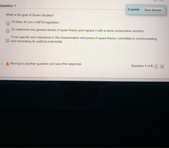 Solved Question 1 2 points Save Answer What is the goal of | Chegg.com