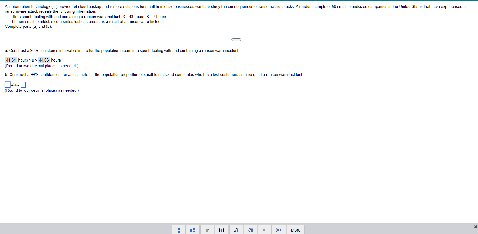 Solved ransomware attack reveals the following | Chegg.com