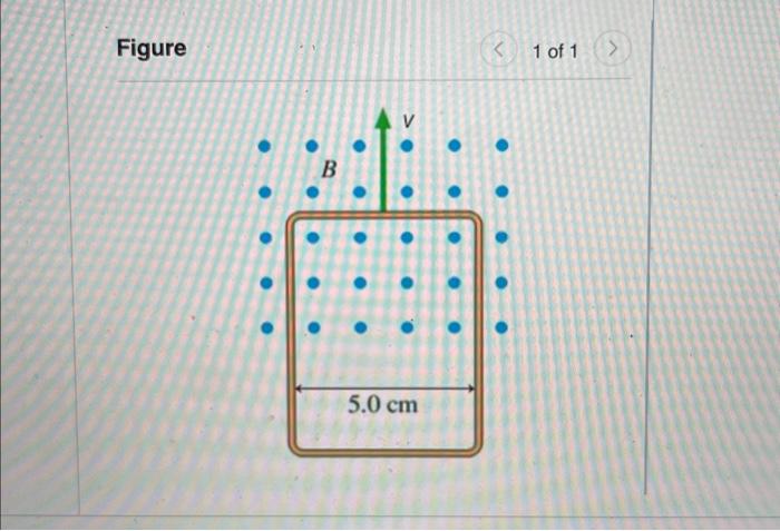 Solved The loop in the figure is being pushed into the 0.60 | Chegg.com