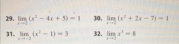 Solved 19-32 Prove the statement using the 8, 8 definition | Chegg.com