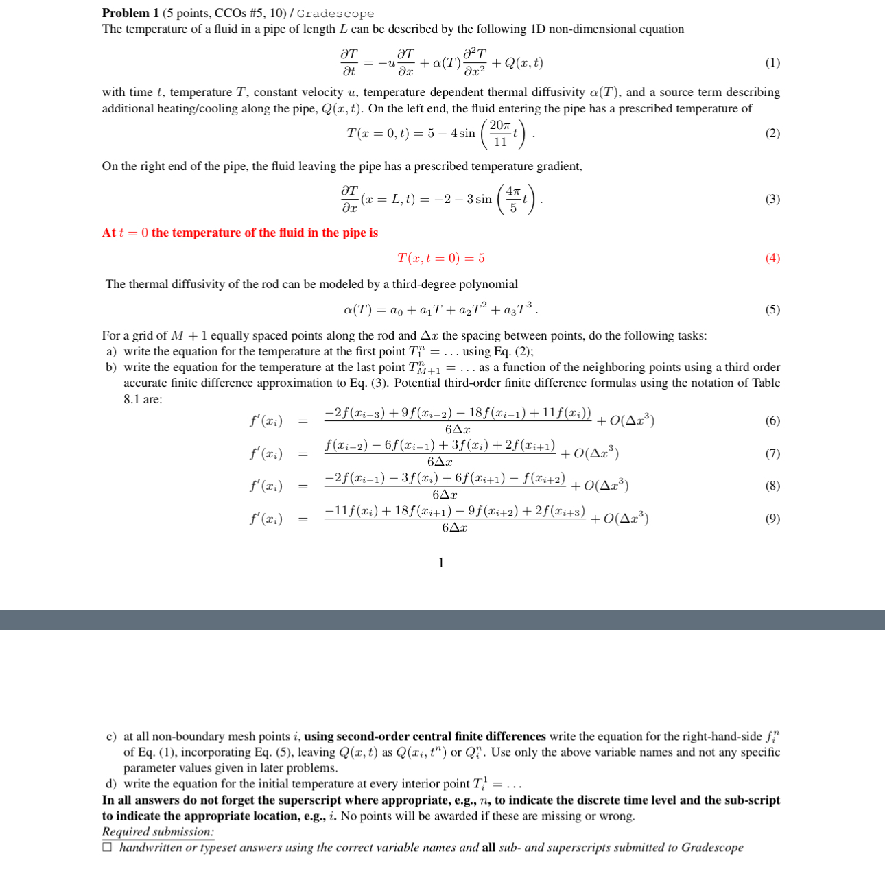 Solved Problem 1 (5 points, CCOs #5, 10) / GradescopeThe | Chegg.com Solved Problem 1 (5 points, CCOs #5, 10) / GradescopeThe | Chegg.com