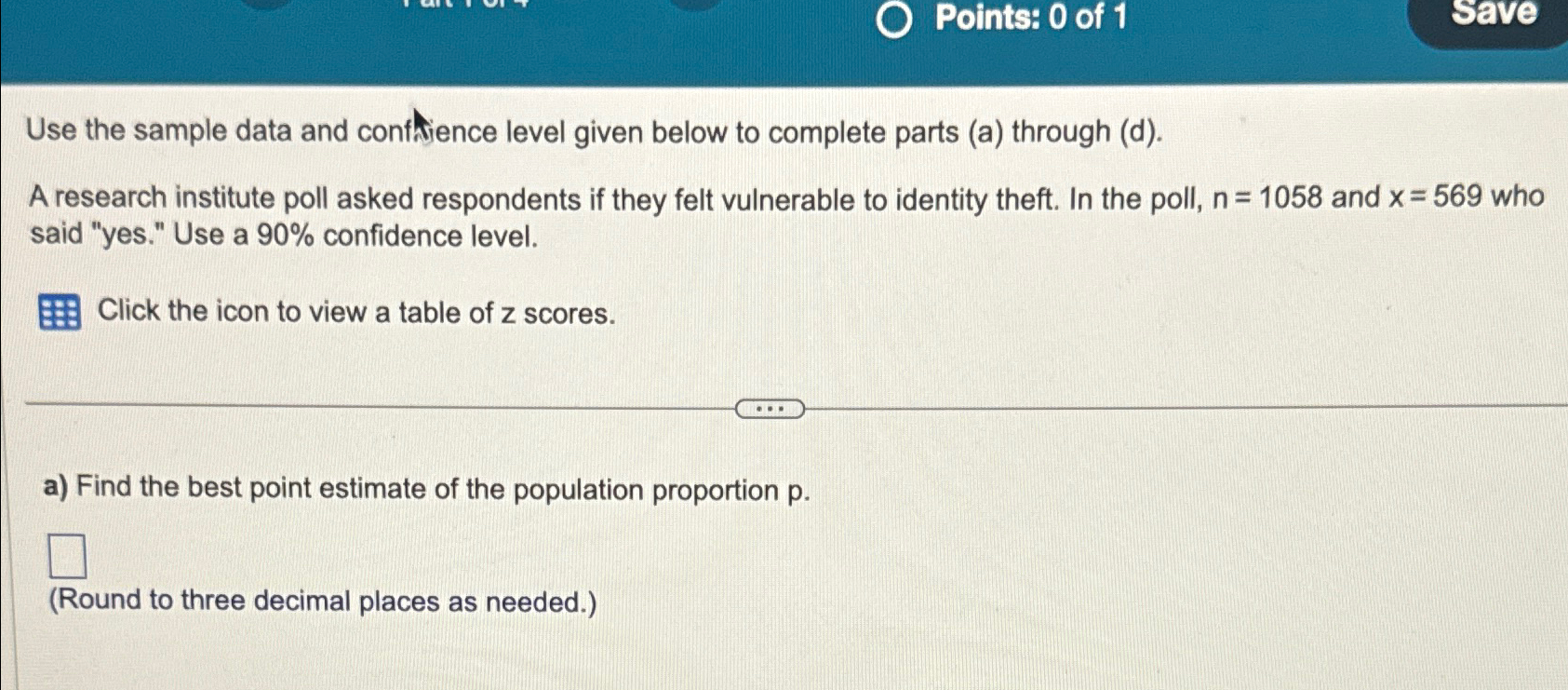 Solved Use the sample data and confthience level given below | Chegg.com
