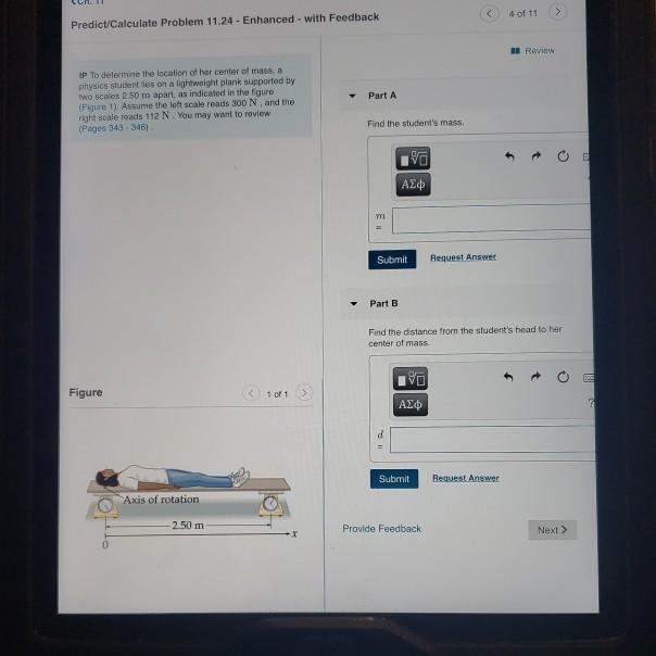 Solved of 11 Predict/Calculate Problem 11.24 - Enhanced - | Chegg.com