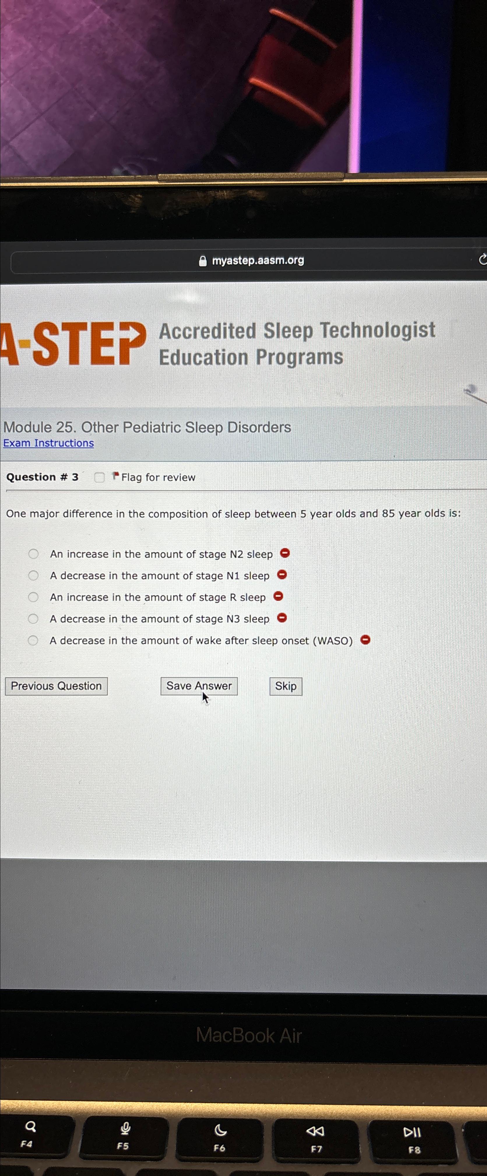 Solved myastep.aasm.org1 ﻿Accredited Sleep Technologist | Chegg.com
