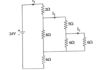 Solved Determine the current I3 ﻿in the given circuit. | Chegg.com