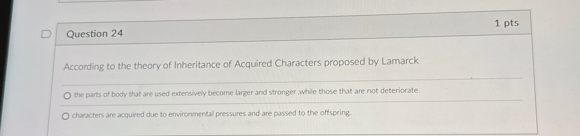 Solved Question 241 ﻿ptsAccording to the theory of | Chegg.com