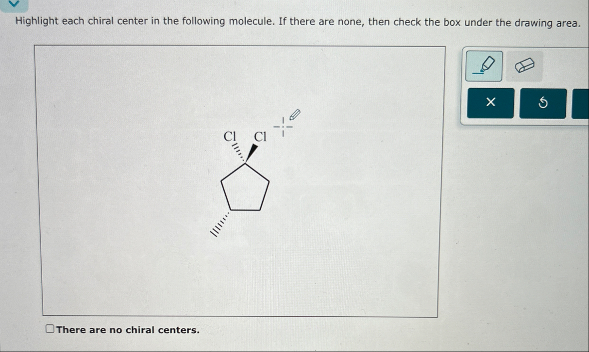 Solved Highlight each chiral center in the following | Chegg.com