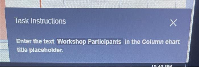 Solved Task Instructions Enter the text. Workshop | Chegg.com