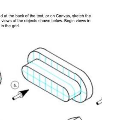 Solved Multiview Sketching-Exercise 2.3 On the grid sheet | Chegg.com