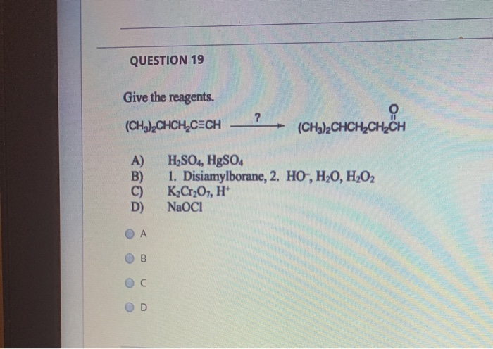 Solved QUESTION 17 Predict expected major product. xs HCI | Chegg.com