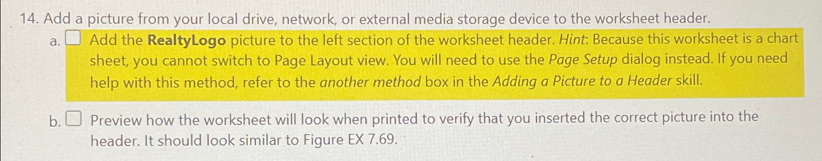 Add a picture from your local drive, network, or | Chegg.com