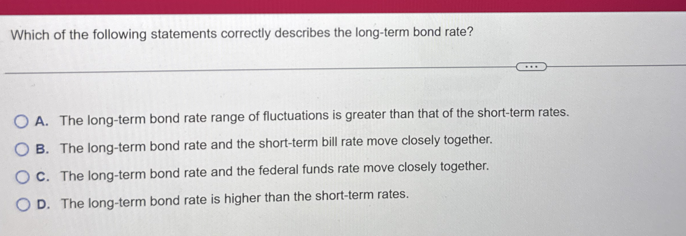 Solved Which of the following statements correctly describes | Chegg.com
