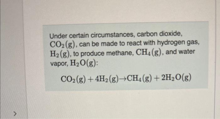 Solved How many moles of methane are produced when 36.6 | Chegg.com