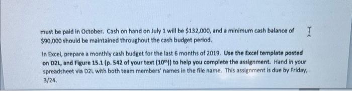 Solved huge assignment due soon and need major help, excel | Chegg.com
