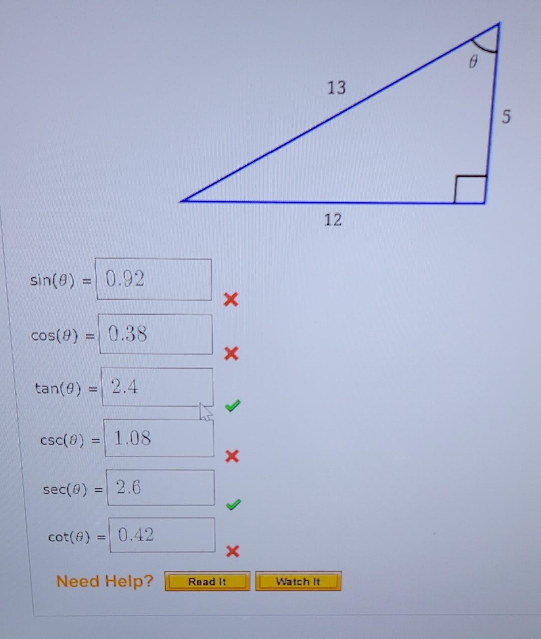 Solved Please help me! I thought I was doing this right but | Chegg.com