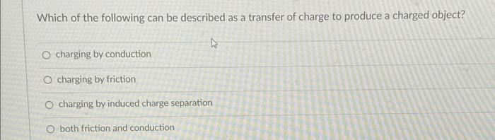 Solved Which of the following can be described as a transfer | Chegg.com