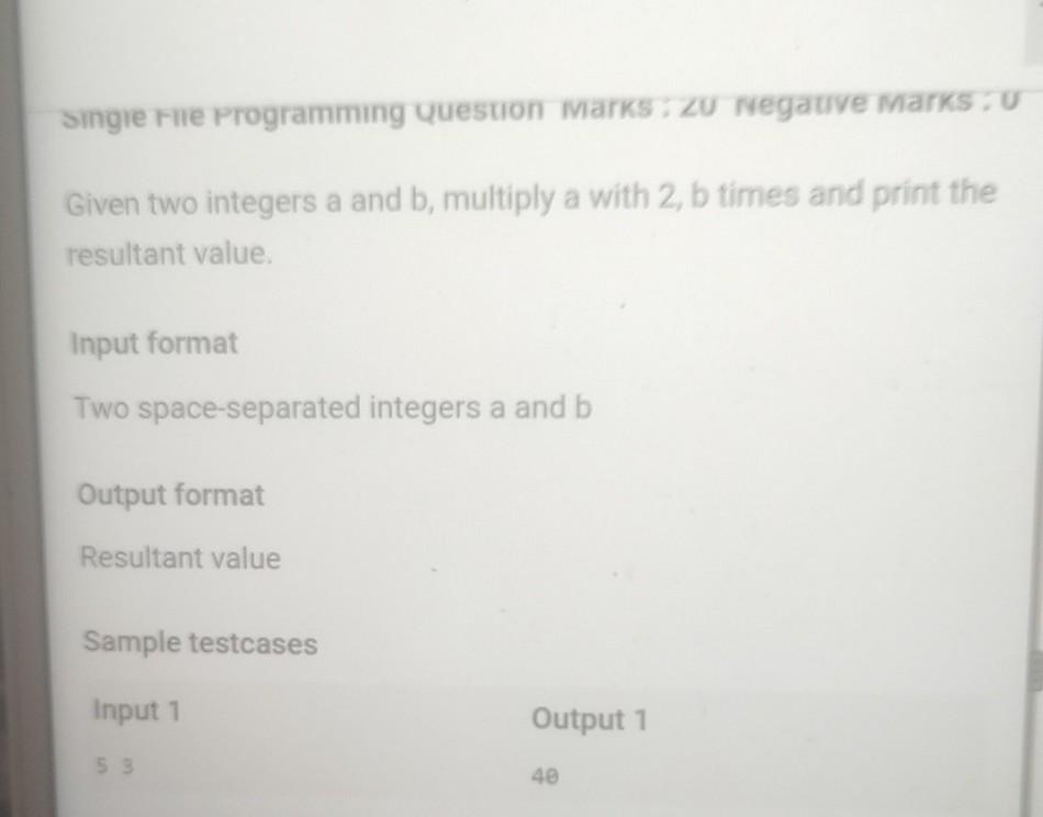 Solved code it JAVA ...ASAP Single File Programming Question | Chegg.com