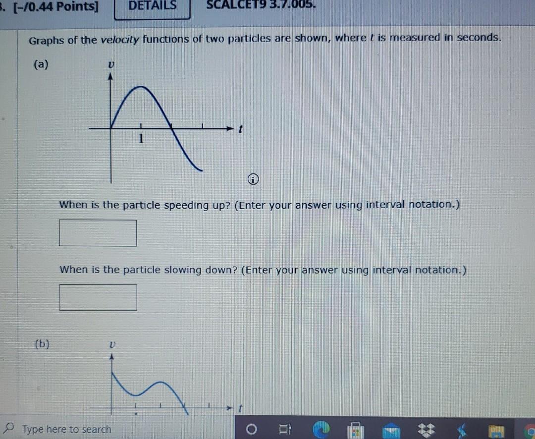 Solved 3. [-70.44 Points] DETAILS SCALCET93.1.005. Graphs of | Chegg.com