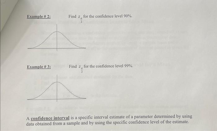 Solved Confidence Intervals An interval estimate of a | Chegg.com