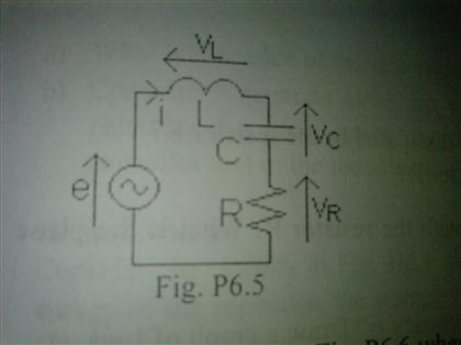 Solved 1)The RLC circuit shown in Fig.P6.5 has R=2Ω,L=0.1mH | Chegg.com