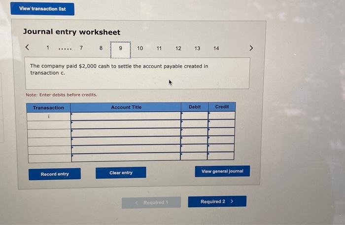 Solved Journal entry worksheet The company provided services | Chegg.com