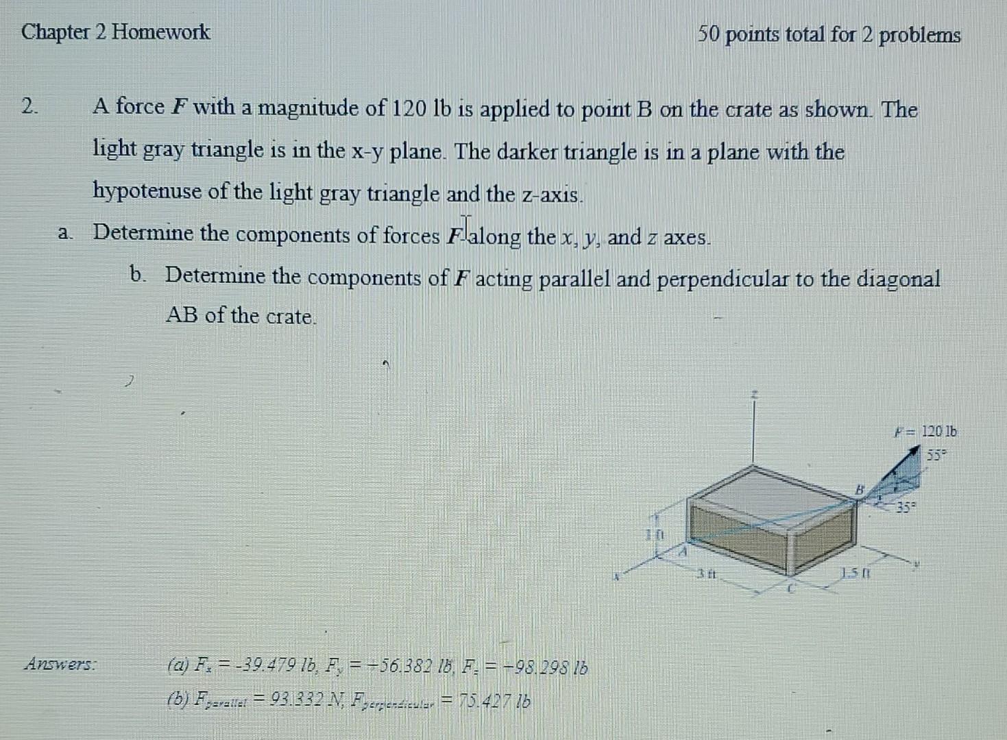Solved lapter 2 Homework 50 points total for 2 problems A | Chegg.com