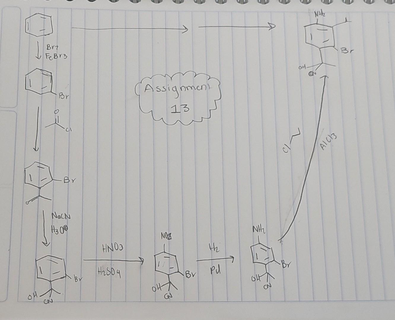 Solved is my synthesis correct? | Chegg.com
