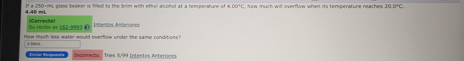 Solved If a 250−mL glass beaker is filled to the brim with | Chegg.com